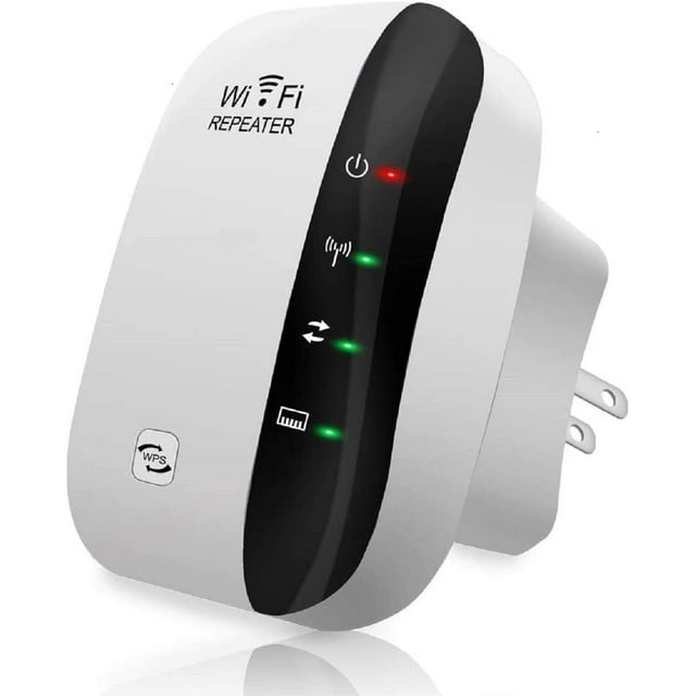 WiFi Extender,2.4G Wireless Internet Booster for Home 300Mbps ...