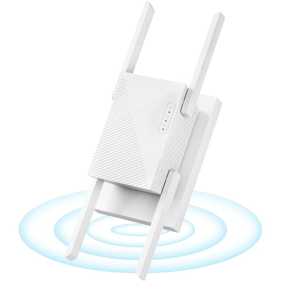 WiFi Extender Booster 1200 Mbps Dual Band (5GHz/2.4GHz) WiFi Extended ...
