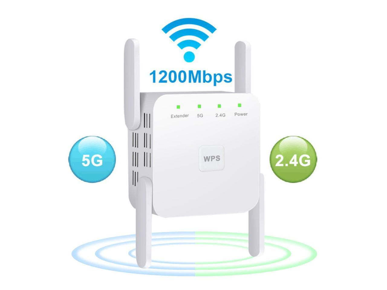 WiFi Extender WiFi Booster Indoor/Outdoor Repeater Signal Booster ...