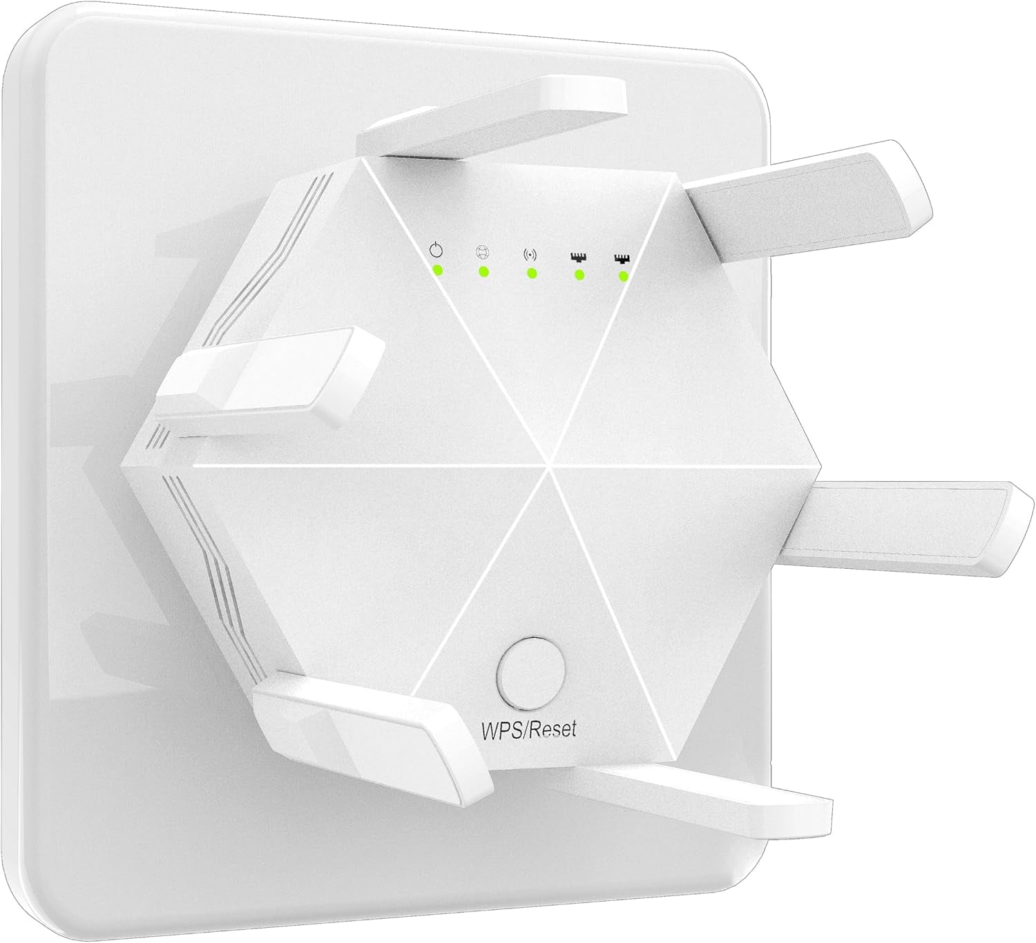 WiFi Extender Booster Repeater for Home & Outdoor, WiFi Range Extender ...