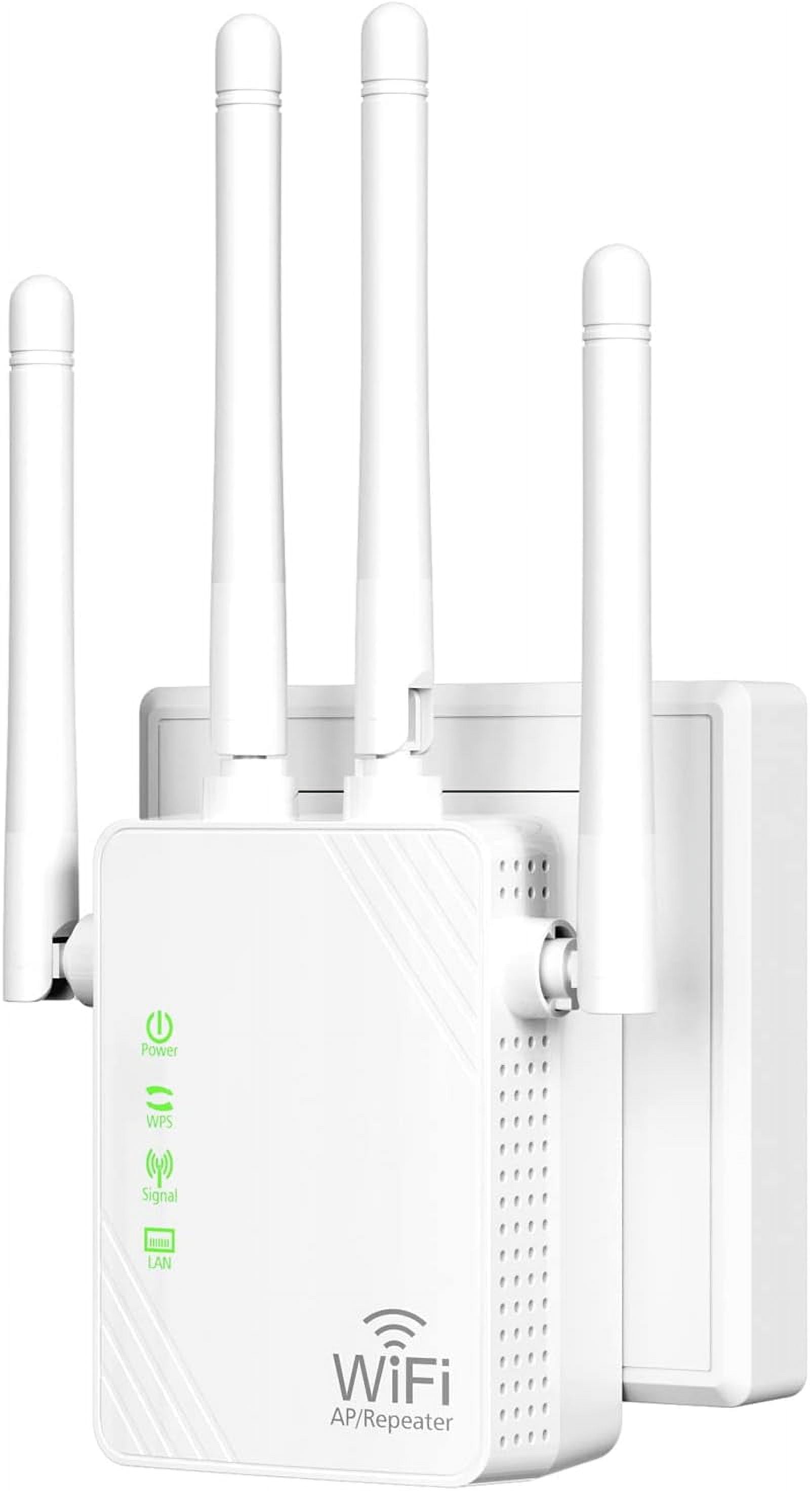WiFi Extender Signal Booster Up to 5000sq.ft and 45 Devices, WiFi Range ...