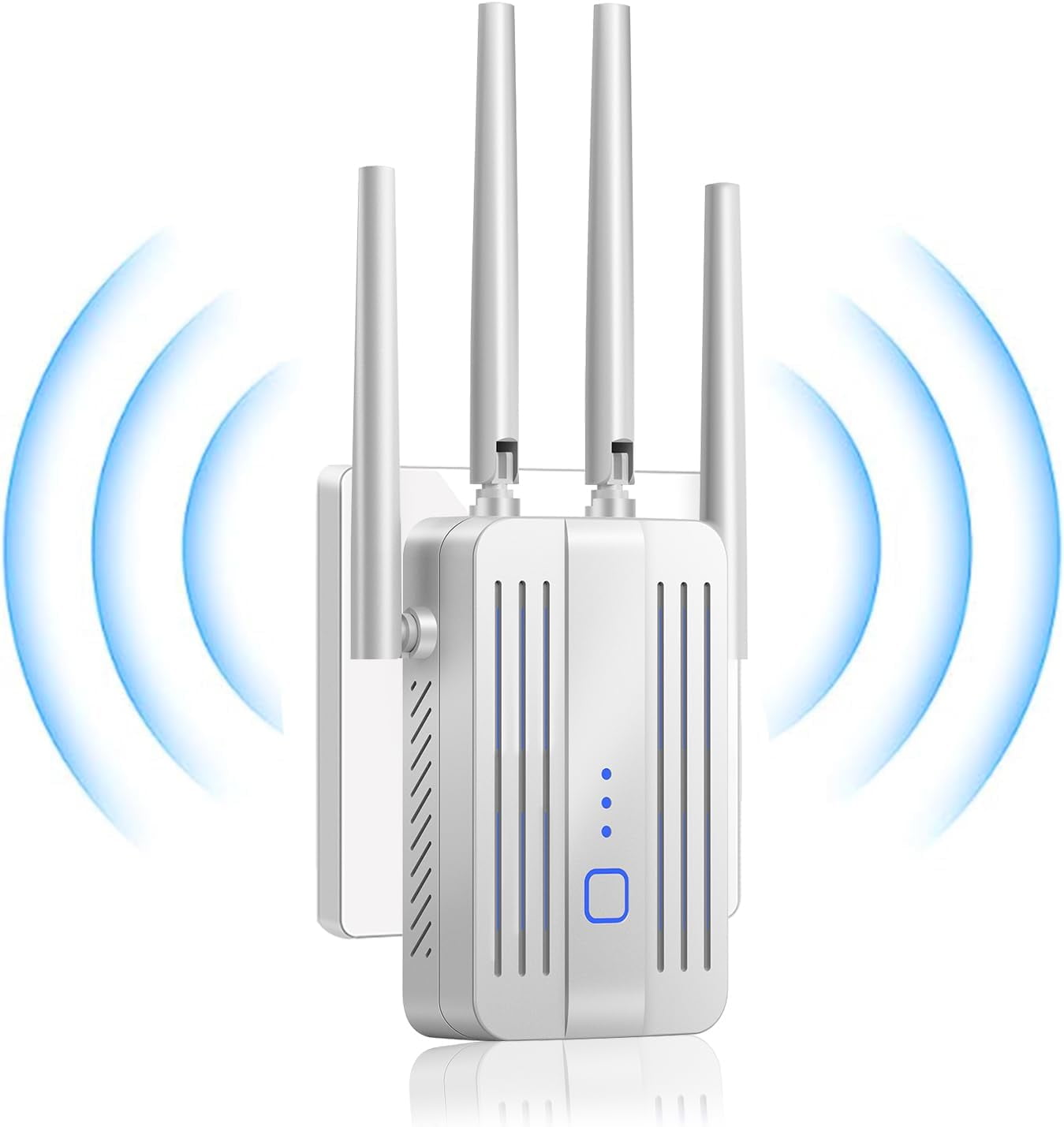 WiFi Extender Signal Booster for Home: Internet Repeater Range Covers ...