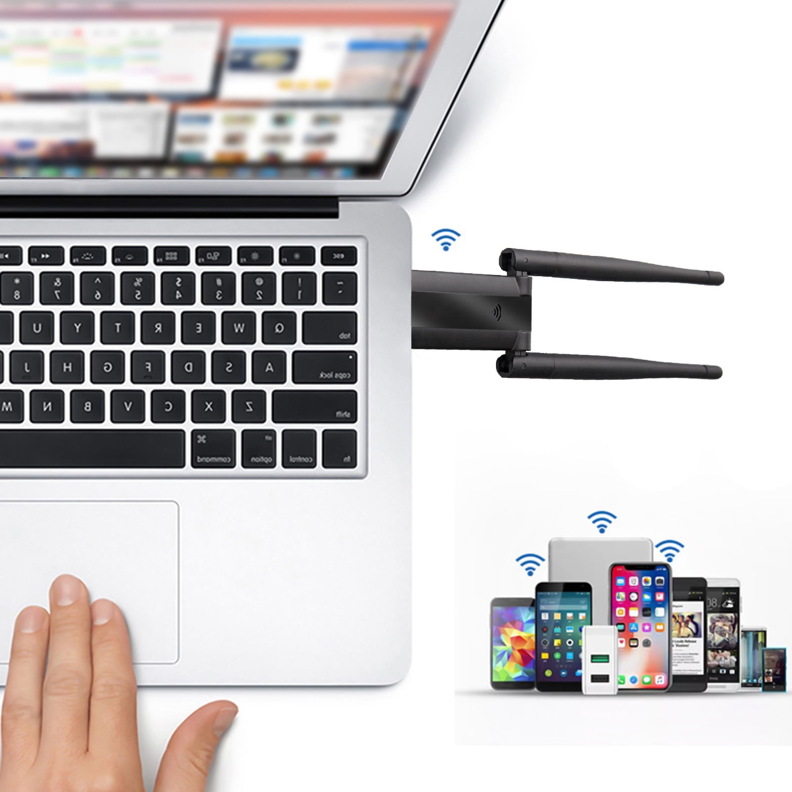 BOX SUPER BOOST WiFi Extender,Menrkoo 300M 2.4G Internet Booster ...