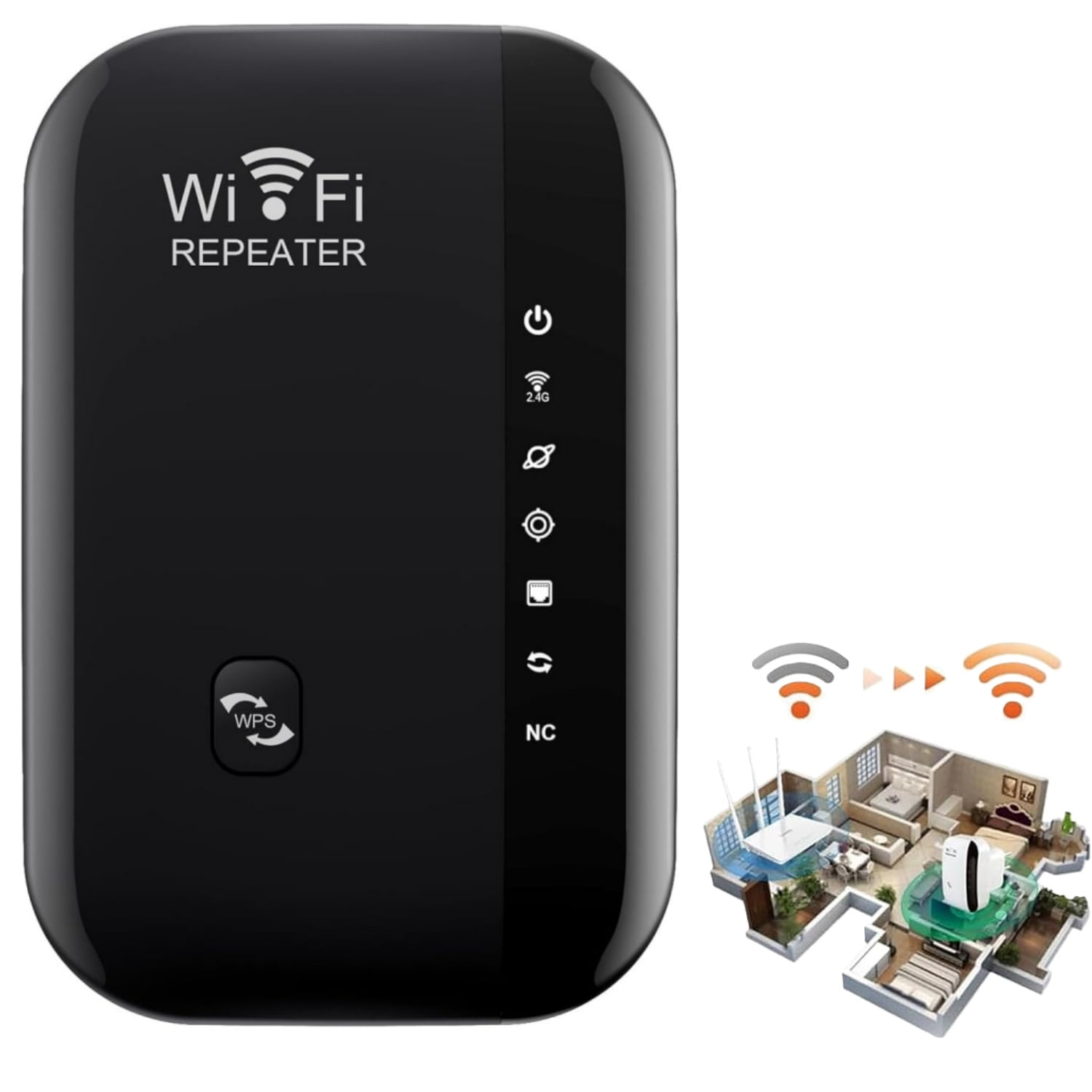 WiFi Extender,Wireless Repeater,WiFi Extenders Signal Booster for Home ...