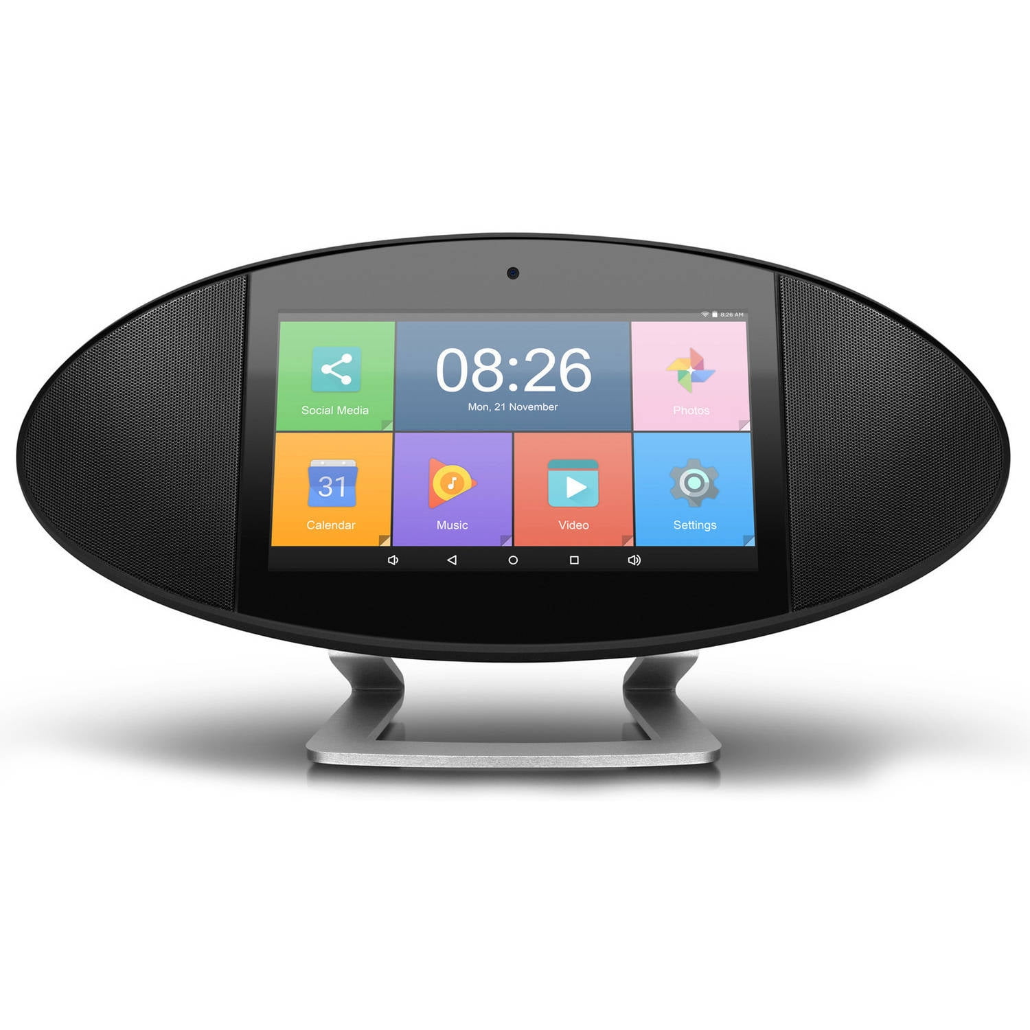 WiFi Internet Radio Media Player with 7” Touchscreen LCD Display ...
