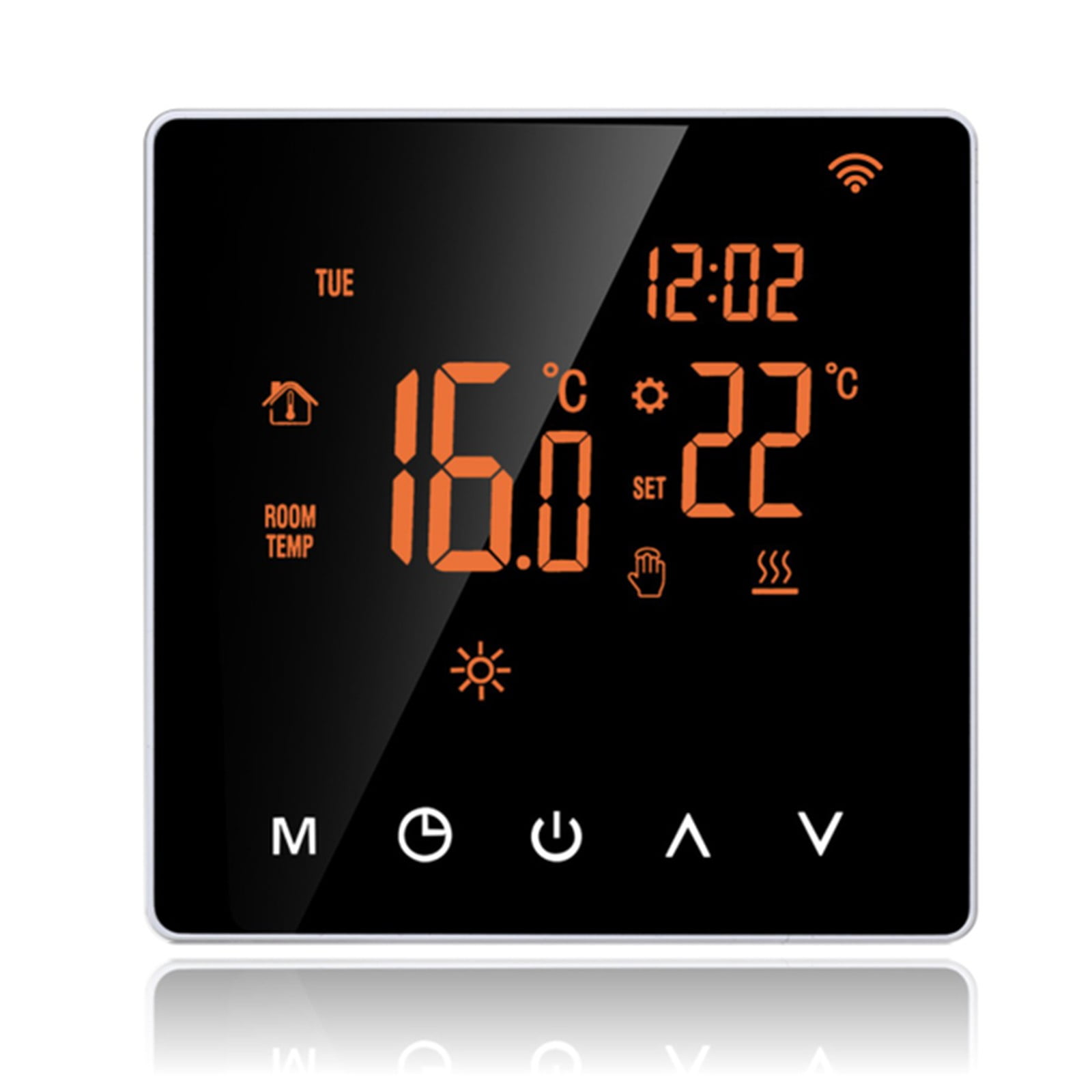 WiFi LCD Thermostat for Floor Heating and Wall Mounted Furnace ...