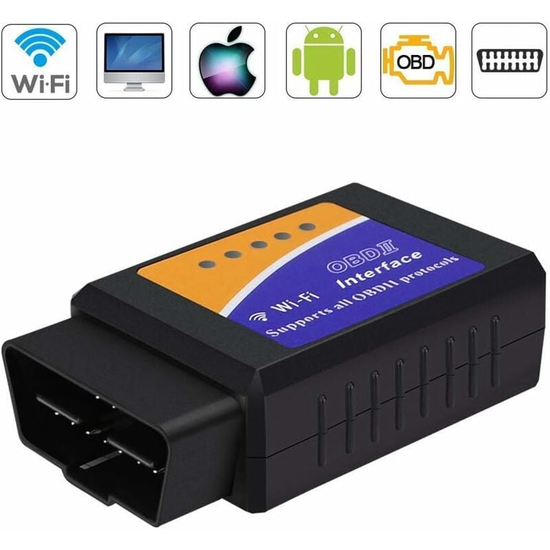 WiFi OBD2 Diagnostic Device, ELM327 OBD2 Car Diagnostic Device, OBD II ...