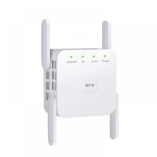WiFi Range Extender, 1200Mbps Wireless Signal Repeater Booster, Dual Band 2.4G and 5G Expander ...