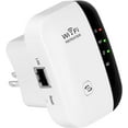 WiFi Range Extender, 300Mbps Fast Speed WiFi Booster Wireless Repeater ...
