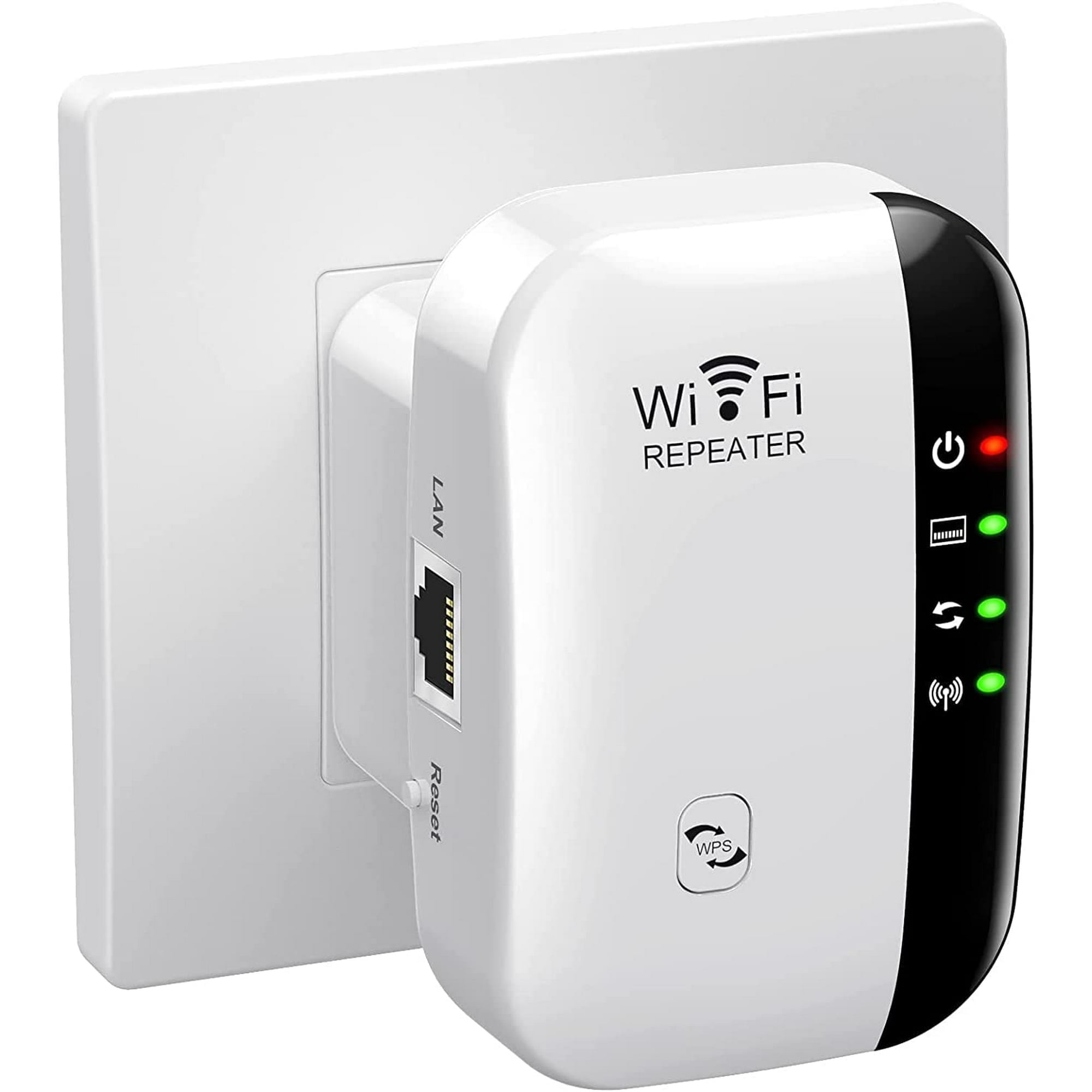 WiFi Range Extender Super Boost WiFi Up to 300Mbps Repeater, WiFi ...