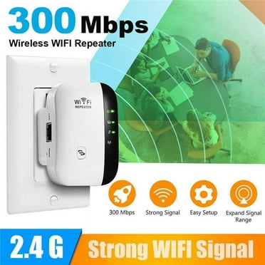 Wireless WiFi Range Extender Super Booster 300-Mbps Superboost Boost ...