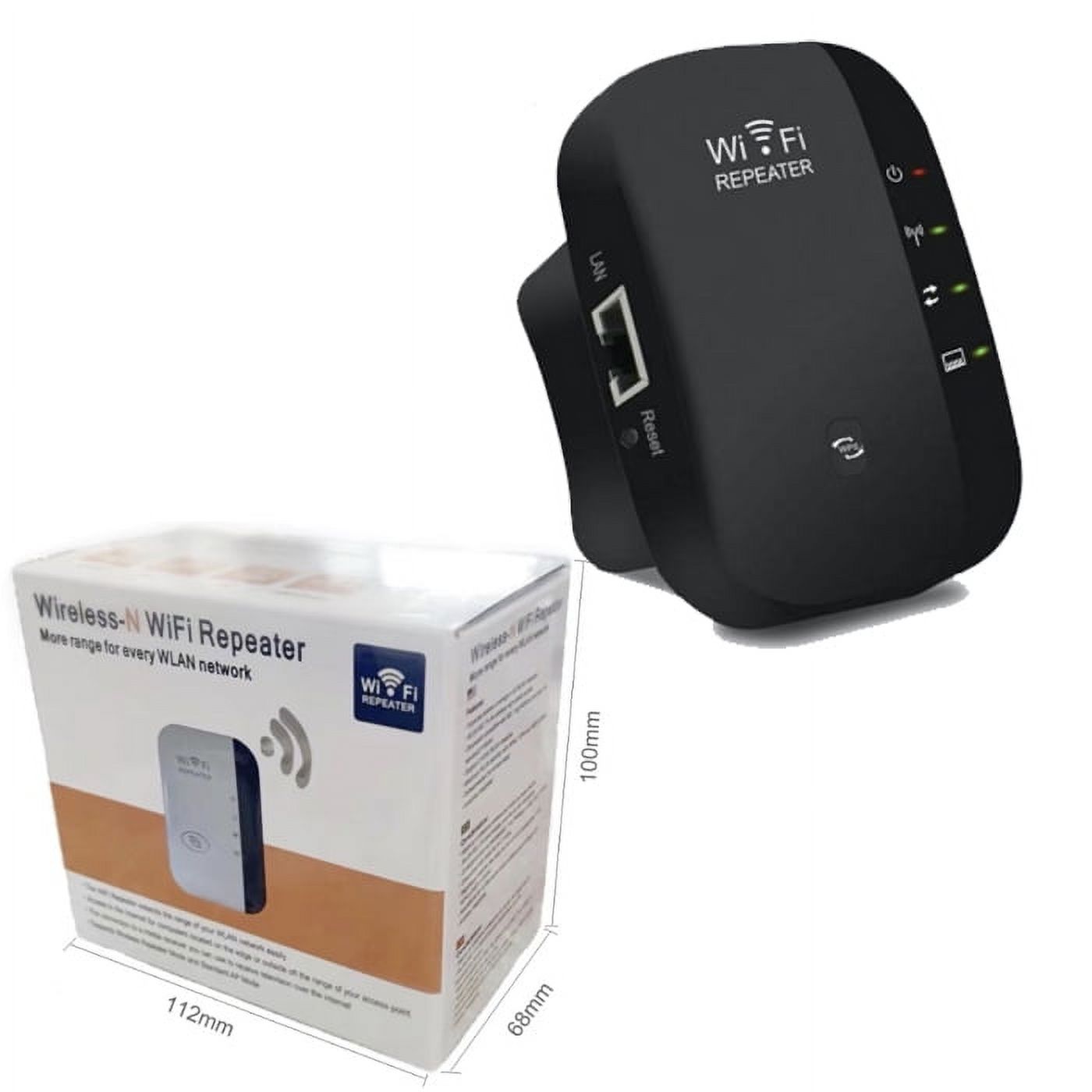 WiFi Repeater WiFi Extender 300Mbps Amplifier WiFi Booster - Walmart.com