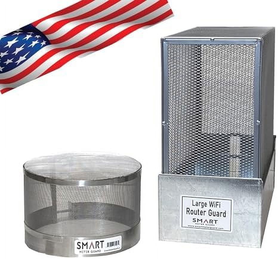 WiFi Router Cover Guard EMF Shield Bundle 2 - Smart Meter Guard Cover ...