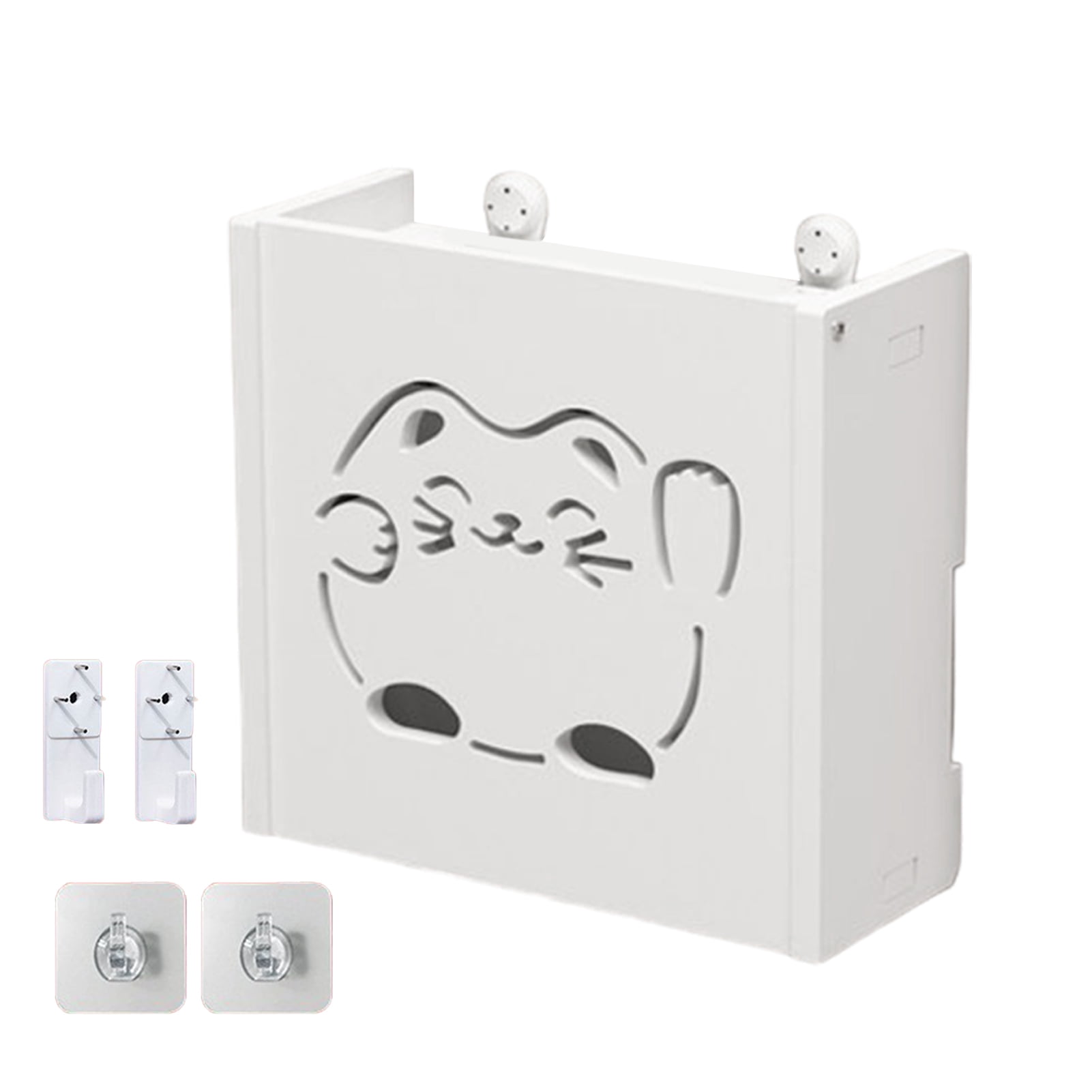 WiFi Router Storage Box | Wall Mounted Router Hider Box | No Drilling ...