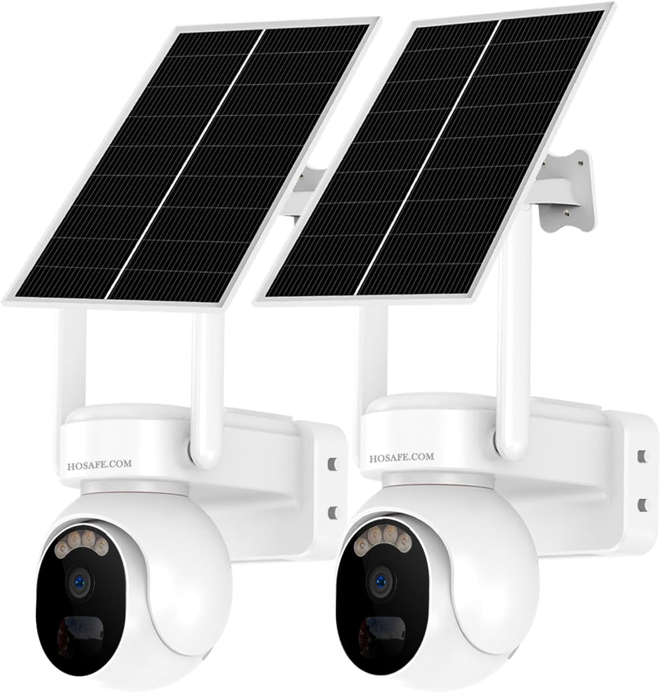 WiFi Security Camera Wireless Outdoor, Solar Battery Powered Camera for ...