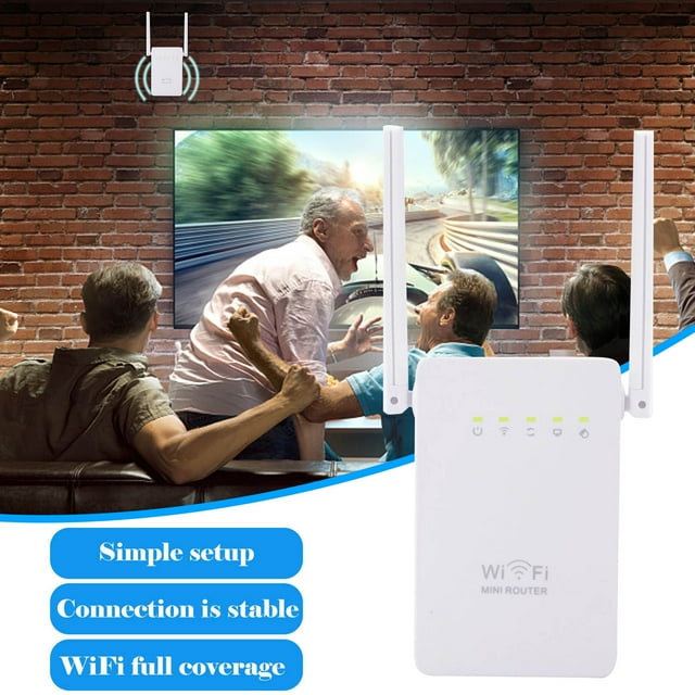 WiFi Signal Range Extender 300Mbps Wifi Signal Booster Repeater 2.4G ...