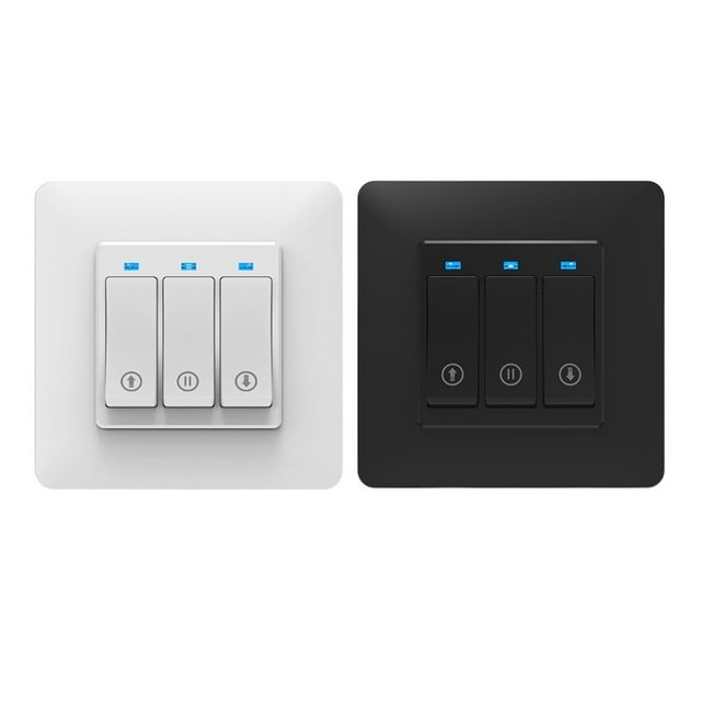 WiFi Smart Push Button Curtain Roller Blinds Shutter Switch Remote ...