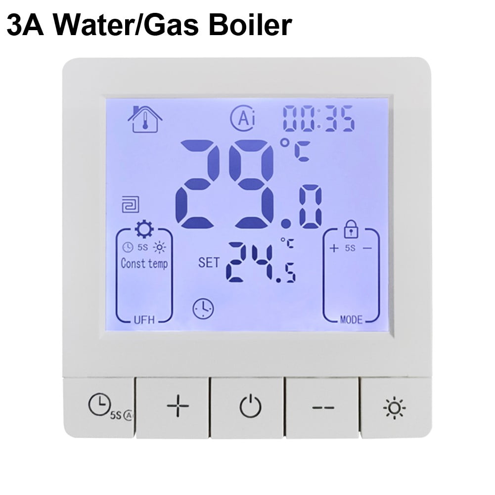 WiFi Smart Thermostat Digital Programmable Temperature Control Timer ...