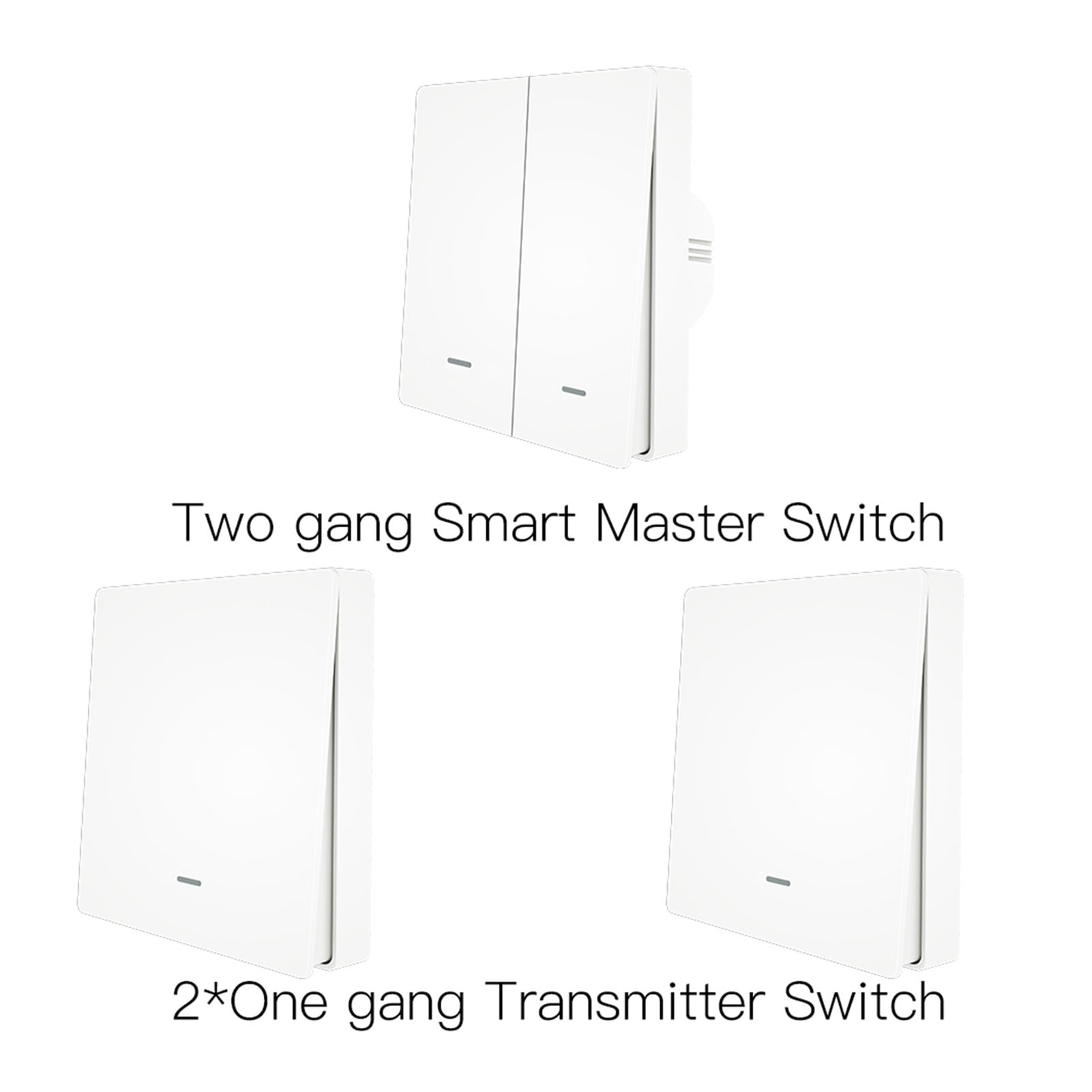 WiFi Smart Wall Light Switch RF433 Push Button Transmitter Smart life ...