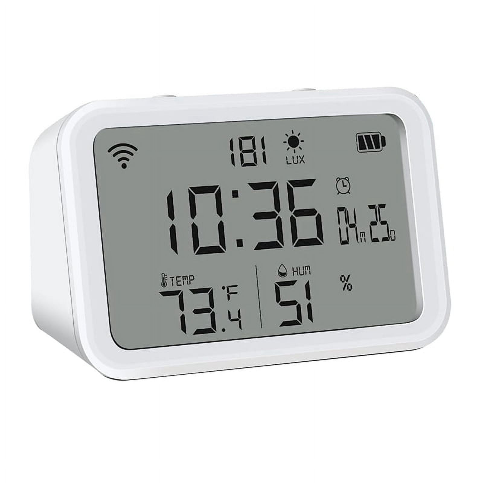 WiFi Thermometer Hygrometer with Luminous Intensity Detection WiFi ...
