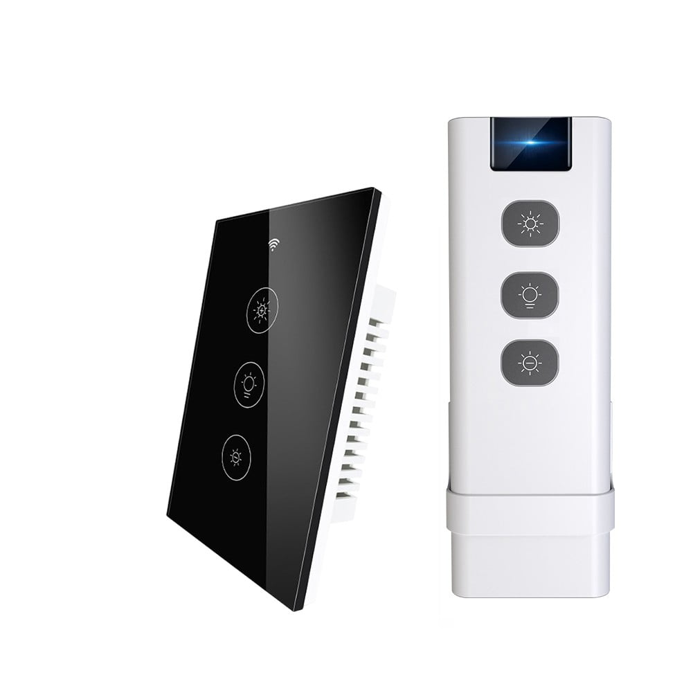 Wifi Touch Smart Dimmer Switch Voice & For Tuya App Remote Control Lamp ...