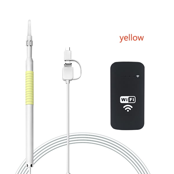 WiFi USB Endoscope Wireless Digital Ear Cleaning Endoscope 1.3MP 720P ...