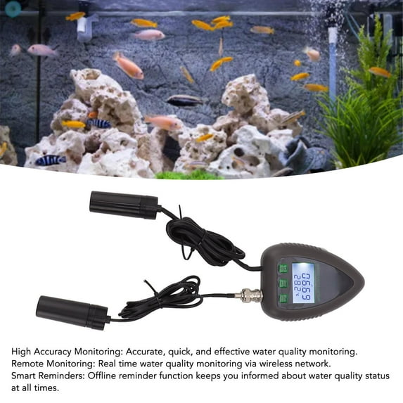 WiFi Water Quality Meter: Monitor PH, TDS, Salinity, Temp, Online ...