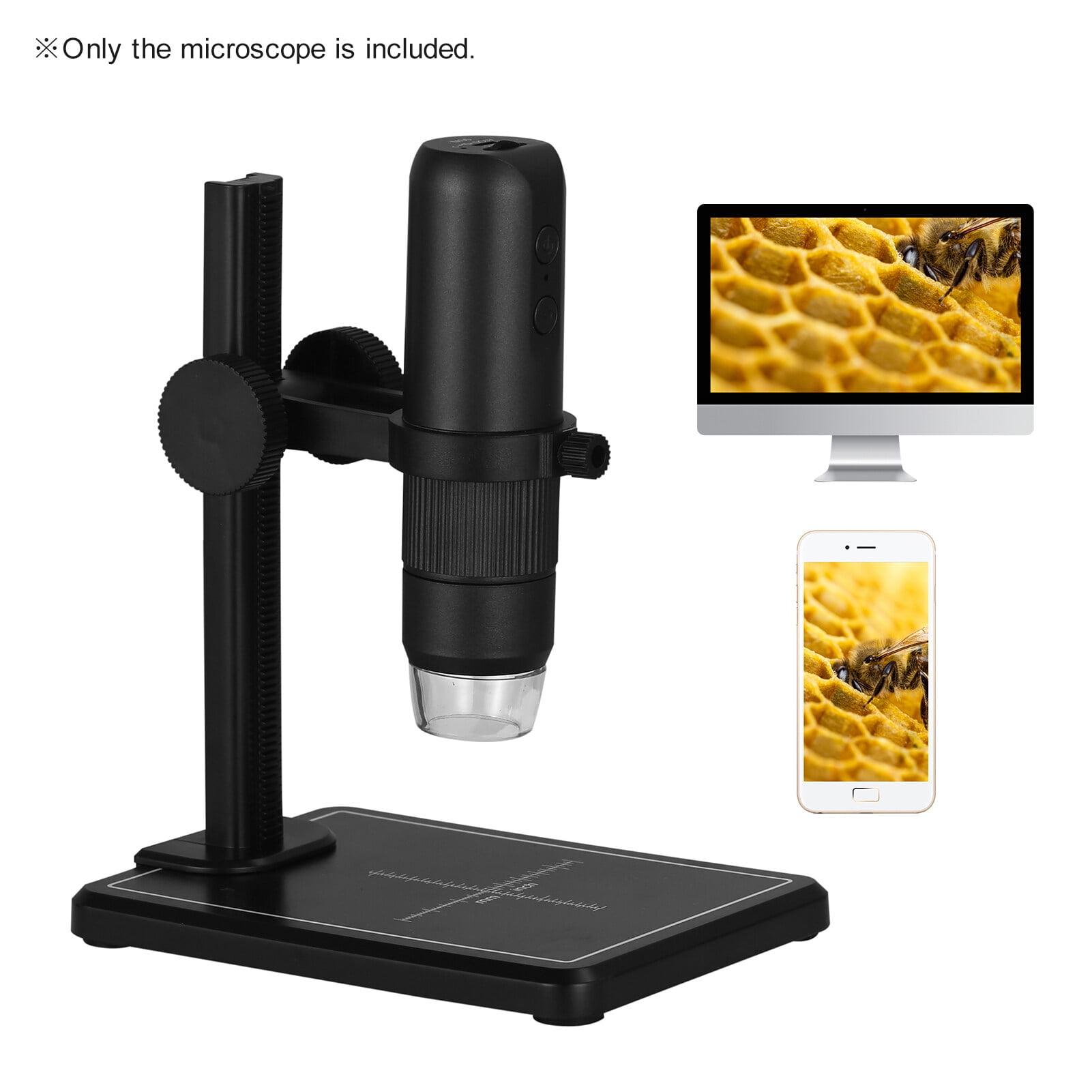 WiFi Wireless Digital Microscope Handheld Portable Microscope Camera ...
