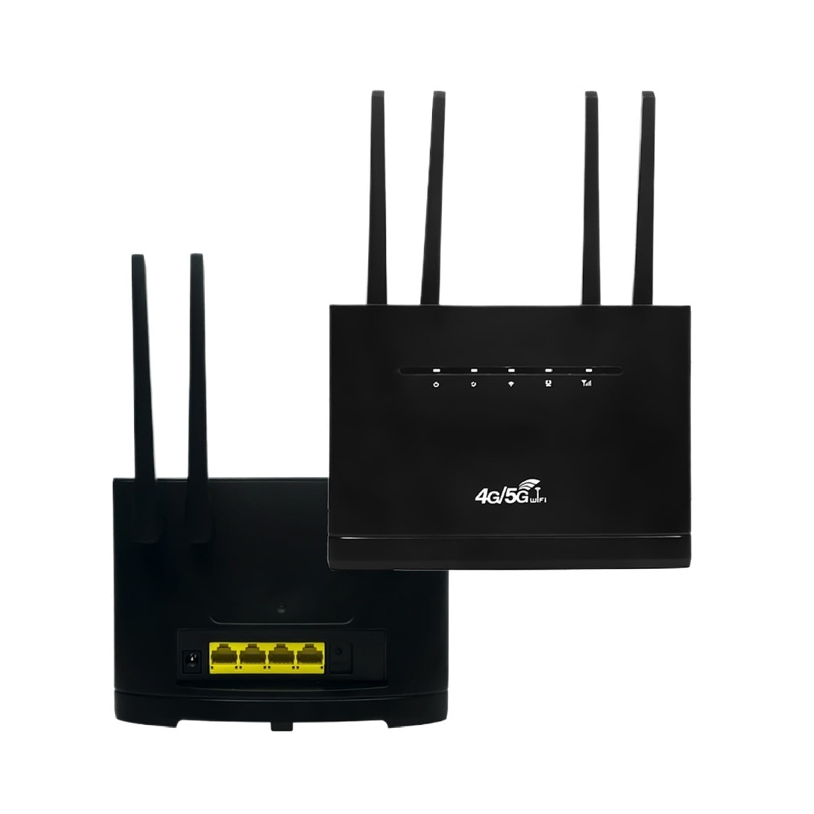 4G CPE WIFI Router 300Mbps Wireless RJ45 WAN LAN 4 Antenna Hotspot With ...