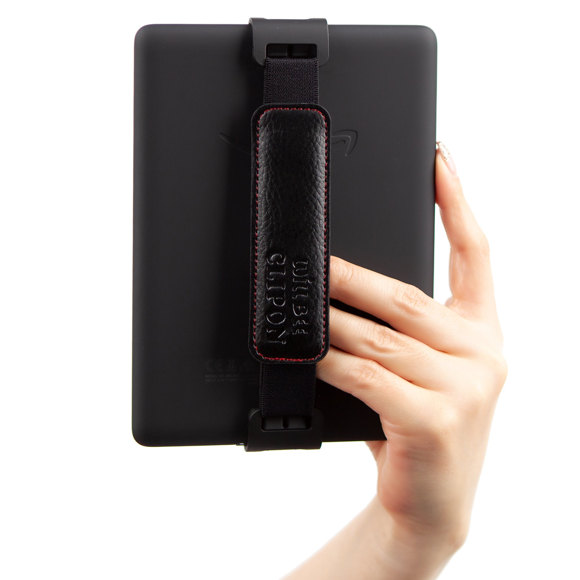 WiLLBee CLIPON Hand Pad Mini (For 8.2-8.6 inch Device) - Tablet e-Book Hand Strap Finger Grip ...