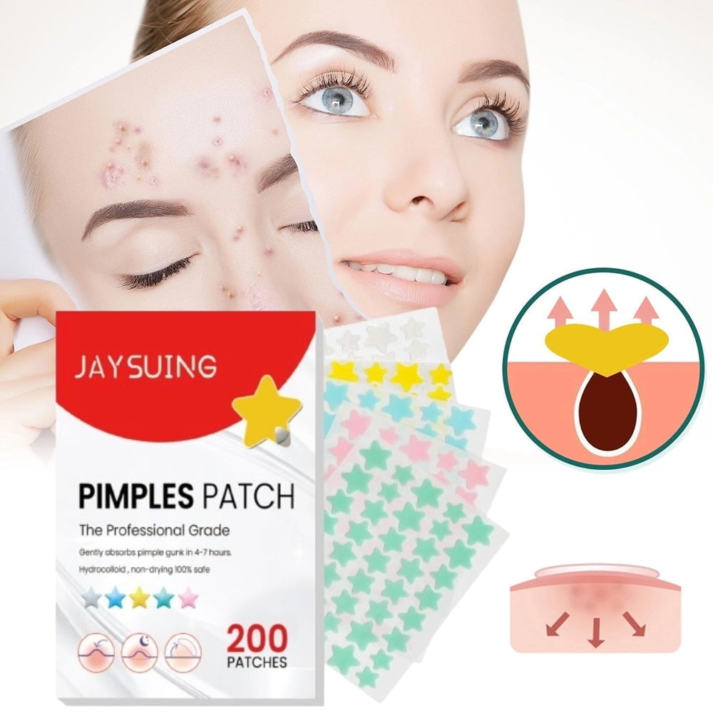 WiVi Pimple Patches for Face, 600 Pack Hydrocolloid Acne Patches for ...