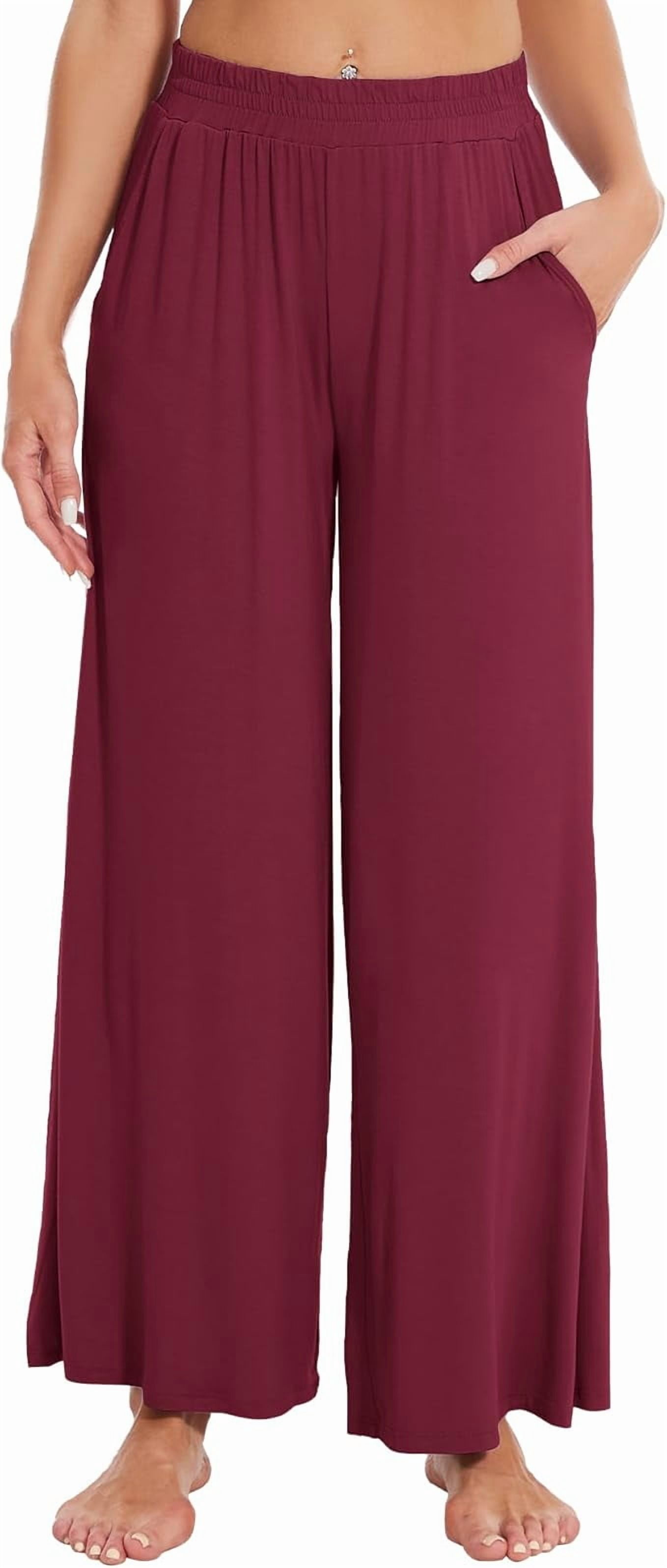 WiWi Viscose from Bamboo Women' s Pajamas Pants Soft Yoga Loose Pant ...