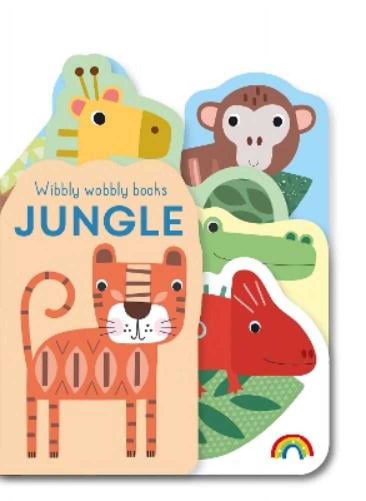 Wibbly wobbly- Jungle Sally Payne (Board Book) - Walmart.com