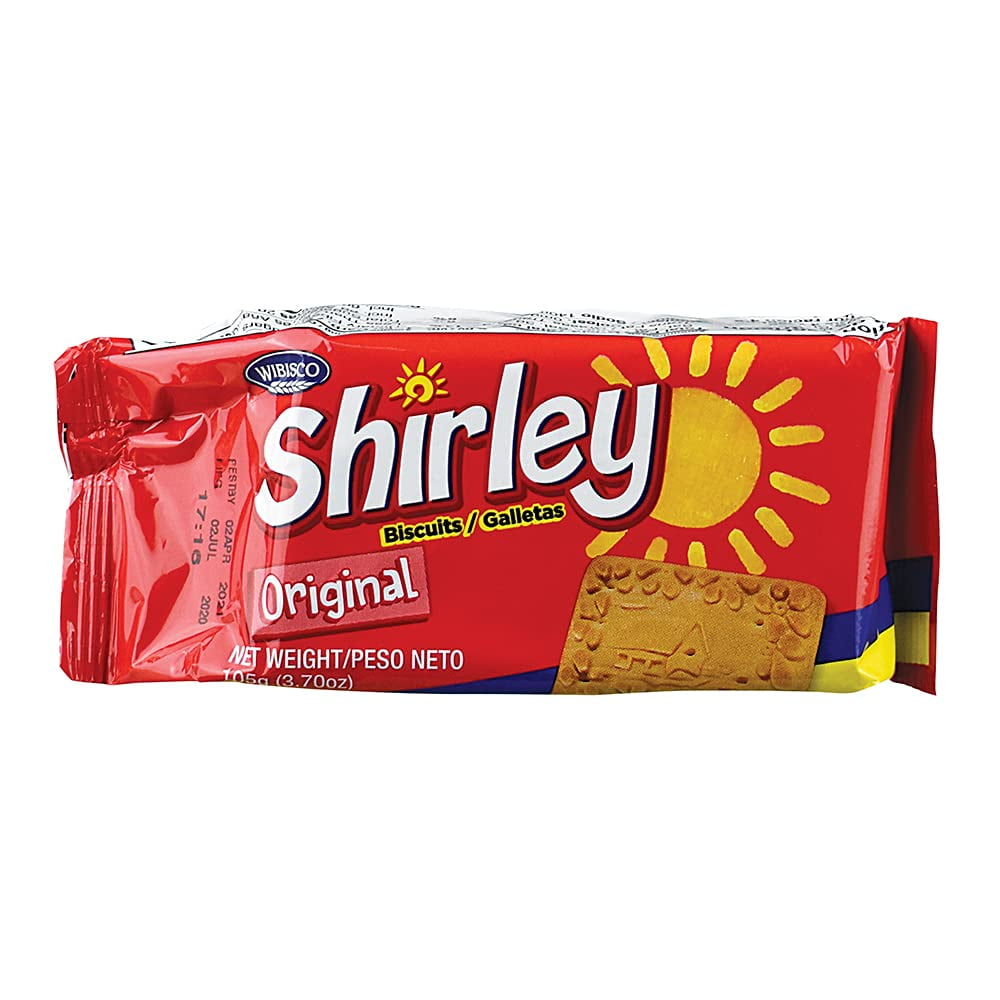 Wibisco Shirley Biscuits Original STF9 (4 Packs of 3.7oz Each ...