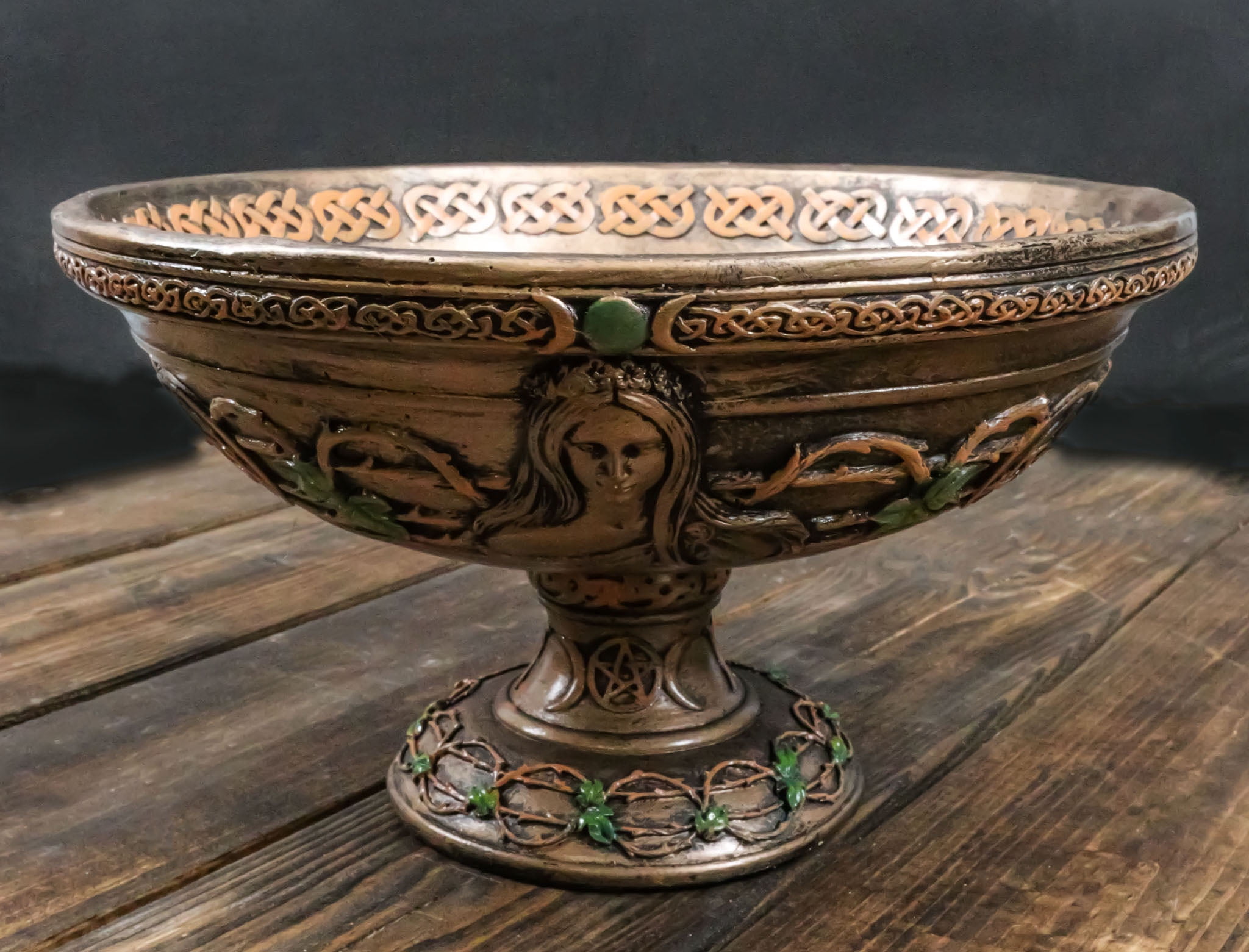 Wicca Celtic Triune Symbol Triple Moon Goddess Mother Maiden Crone ...