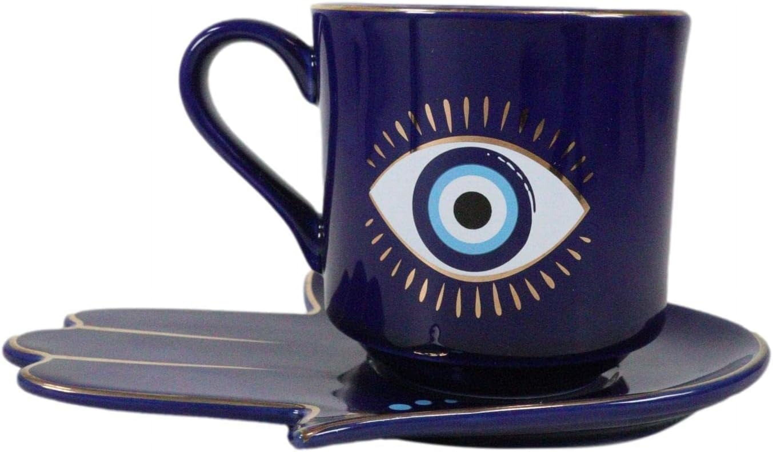 Wicca Occult Evil Eye Of Providence With Hamsa Chirology Palmistry Hand ...