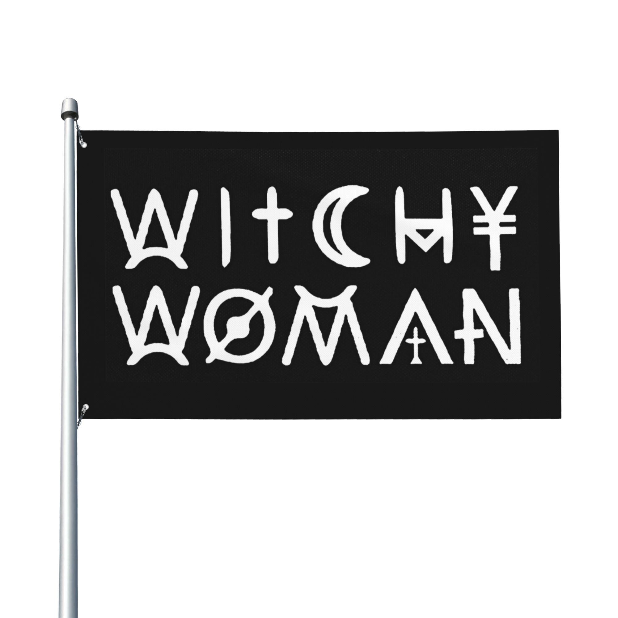 Wicca Paganism Witchcraft Witchy Flag Home Garden Flag Banner Breeze ...