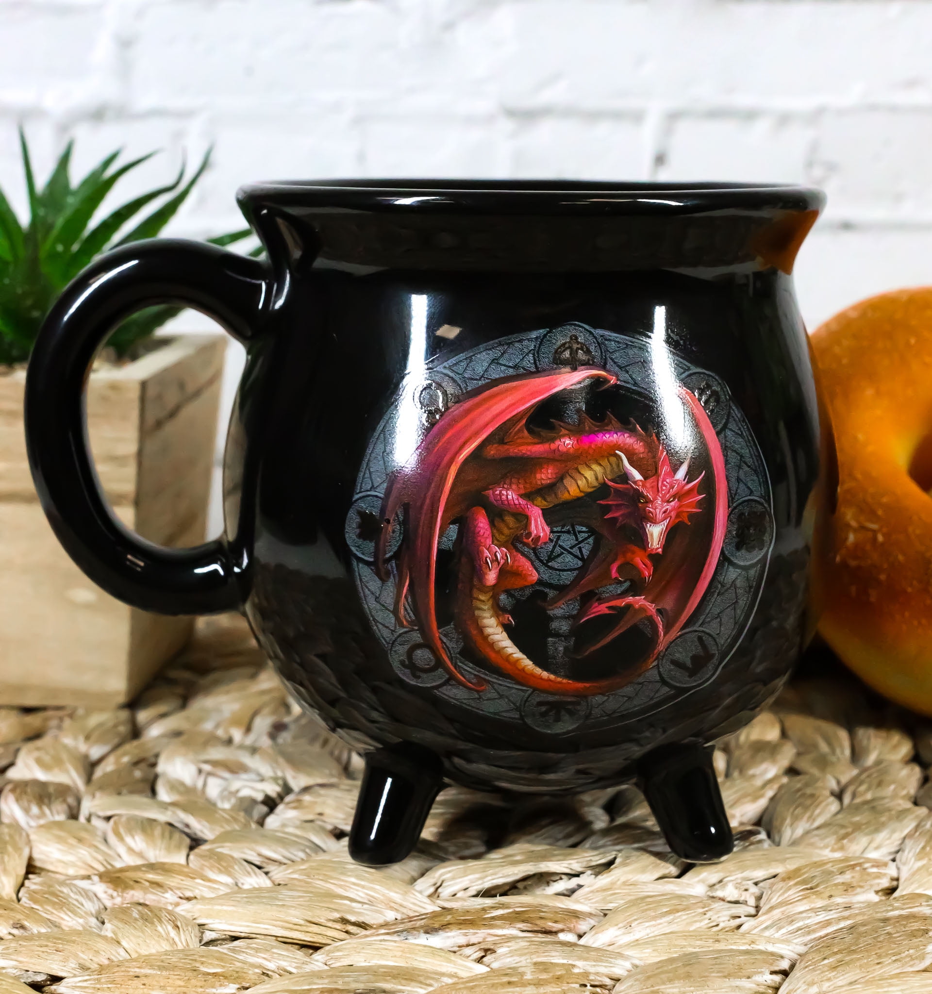 Wicca Sabbats Wheel of The Year Lammas Dragon Heat Color Changing ...