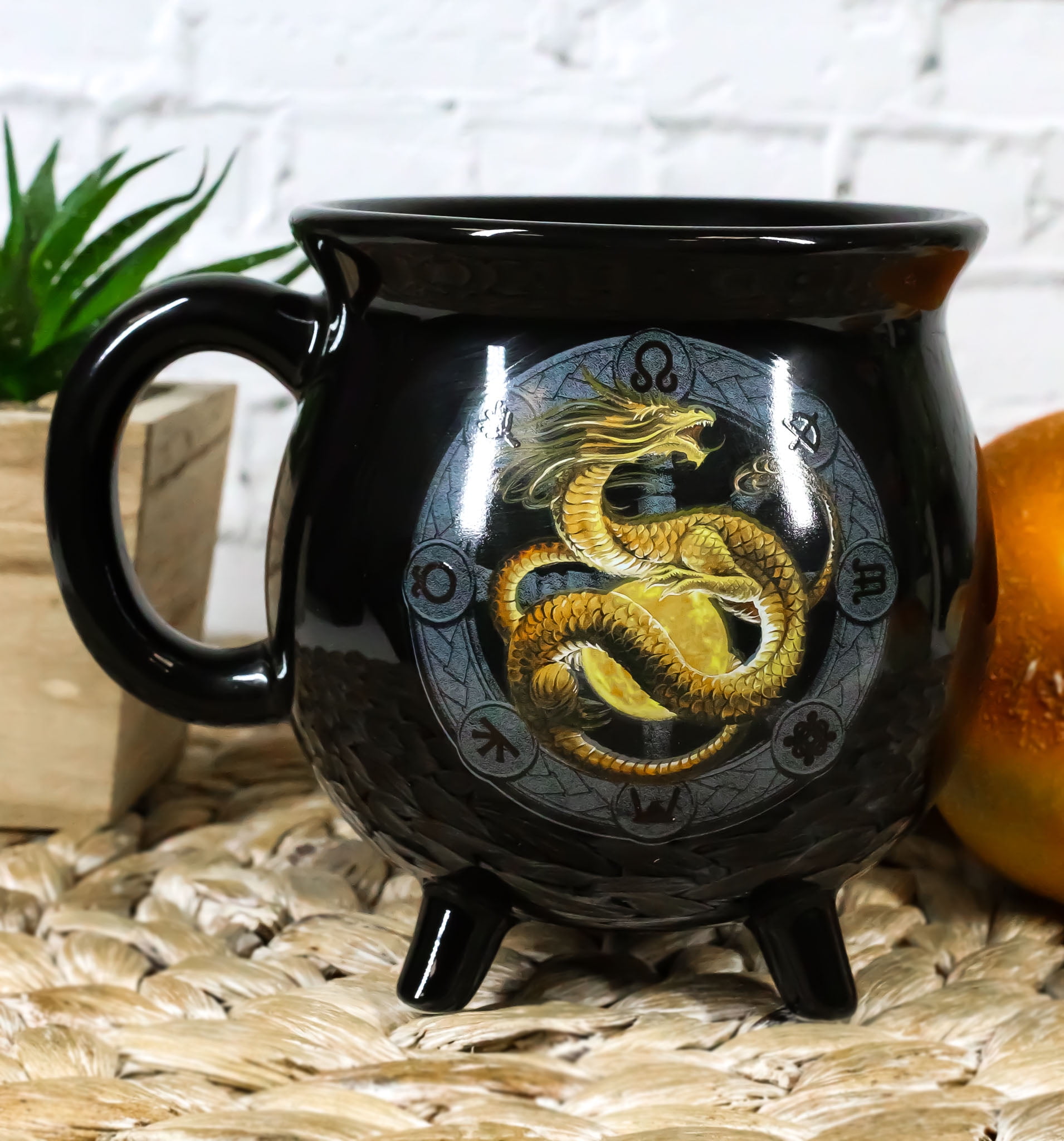 Wicca Sabbats Wheel of The Year Litha Dragon Heat Color Changing ...