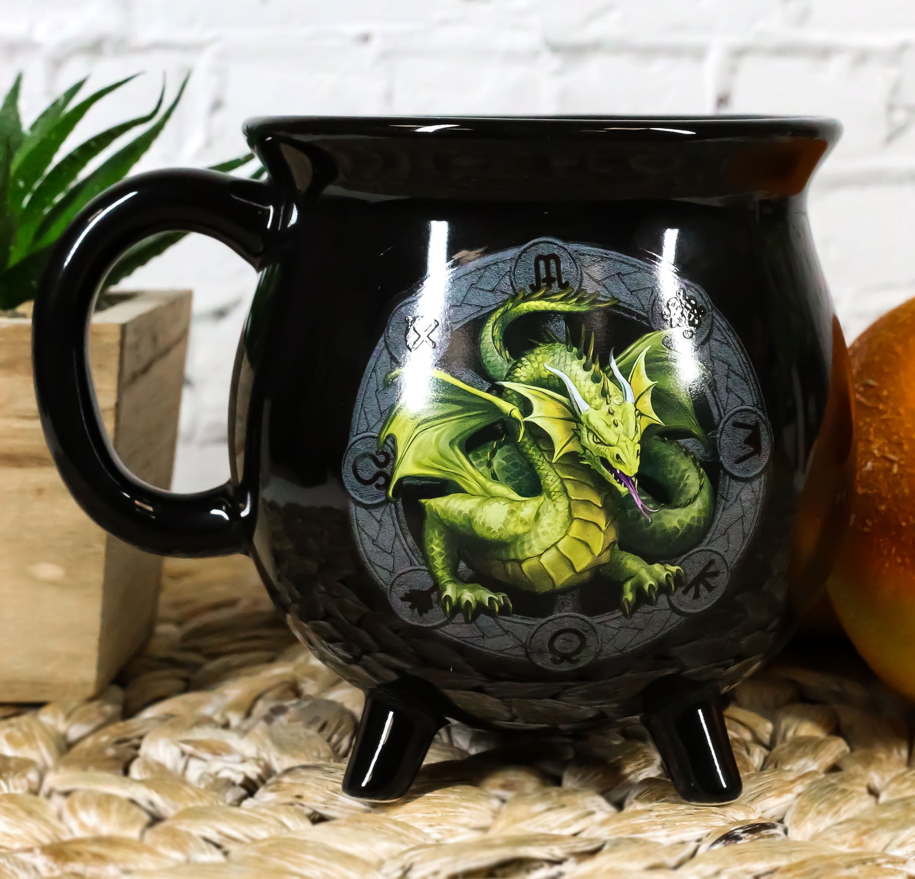 Wicca Sabbats Wheel of The Year Mabon Dragon Heat Color Changing ...