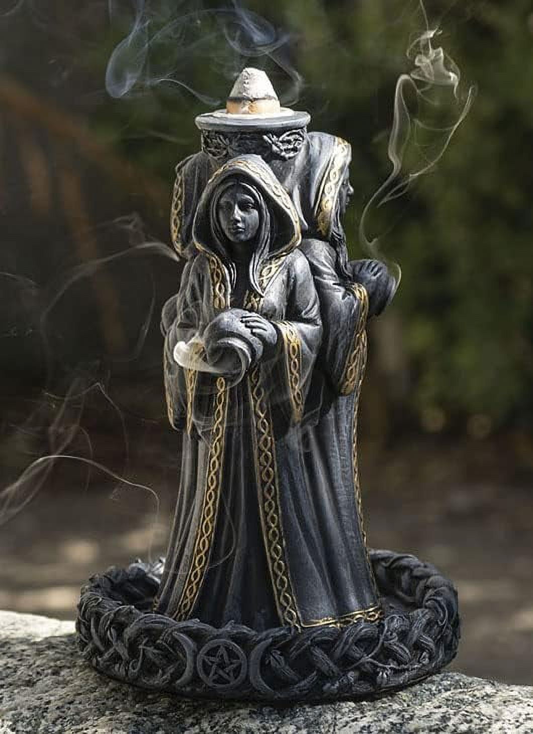 Wicca Triple Goddess Maiden Expecting Mother And Crone Pagan Decorative