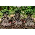 Wiccan Forest Spirit Deity See Hear Speak No Evil Greenman Tree Ents ...