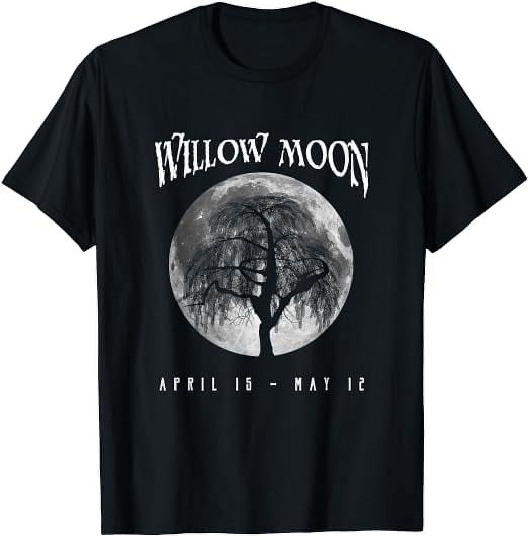 Wiccan Witch Pagan - Willow Moon Celtic Tree Months Occult T-Shirt - Walmart.com