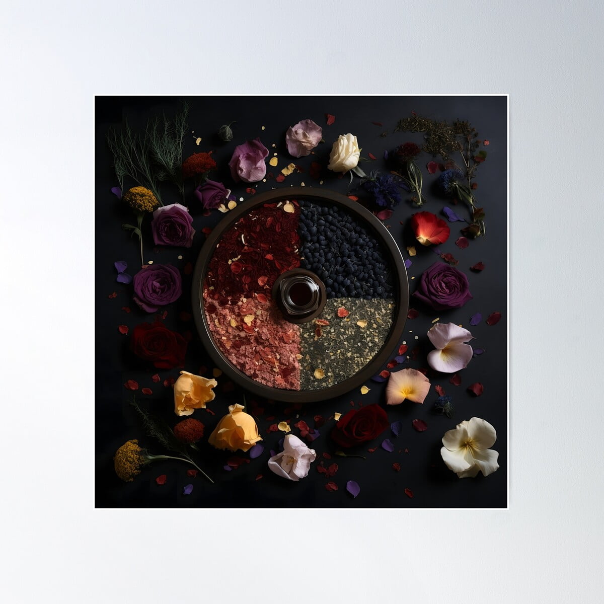 Wiccan Witchcraft Spells 2 Poster Wall Art, Modern Wall Decor For ...