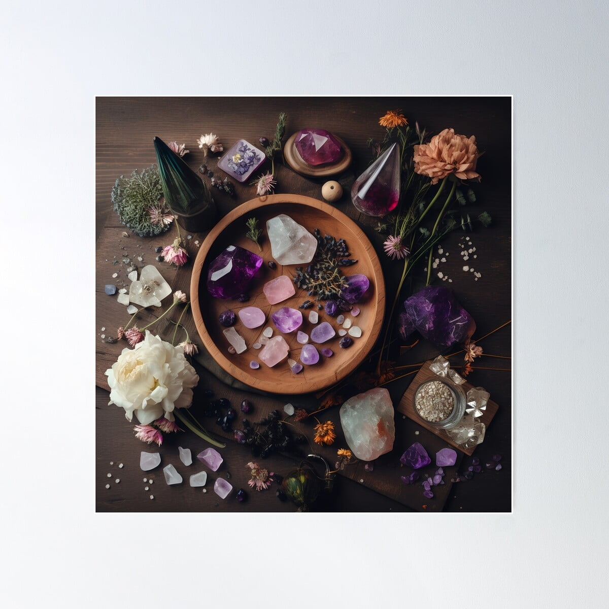 Wiccan Witchcraft Spells Poster Wall Art, Modern Wall Decor For Living ...