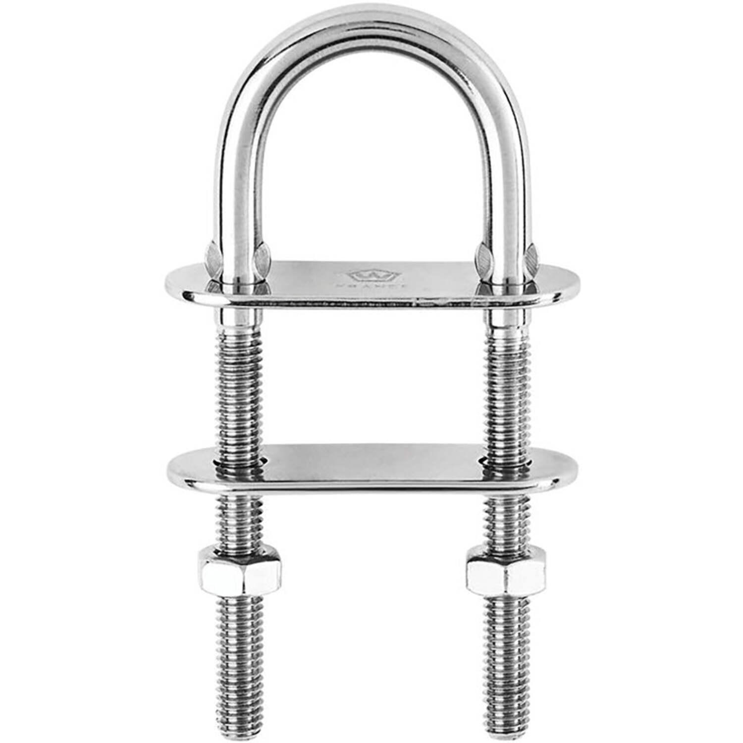 Wichard U-Bolt Pad Eye - 8mm Diameter - 5/16" - 100mm Length - 3-15/16 ...