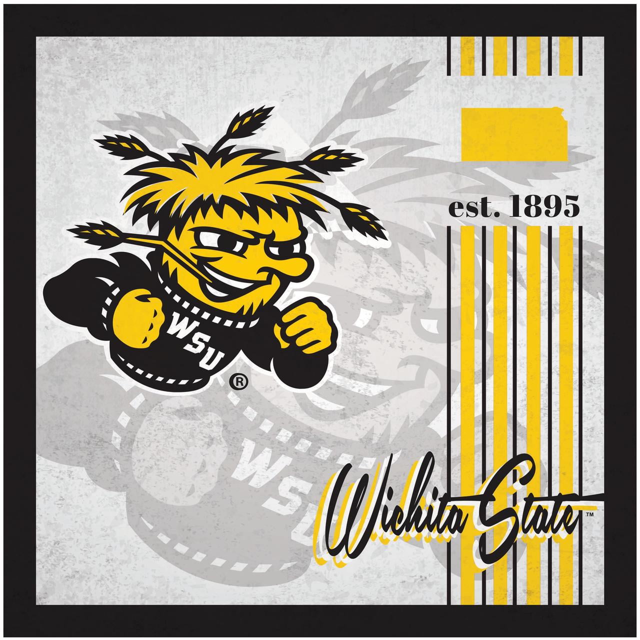 Wichita State Shockers 10" x 10" Greatest Hits Team Sign - Walmart.com