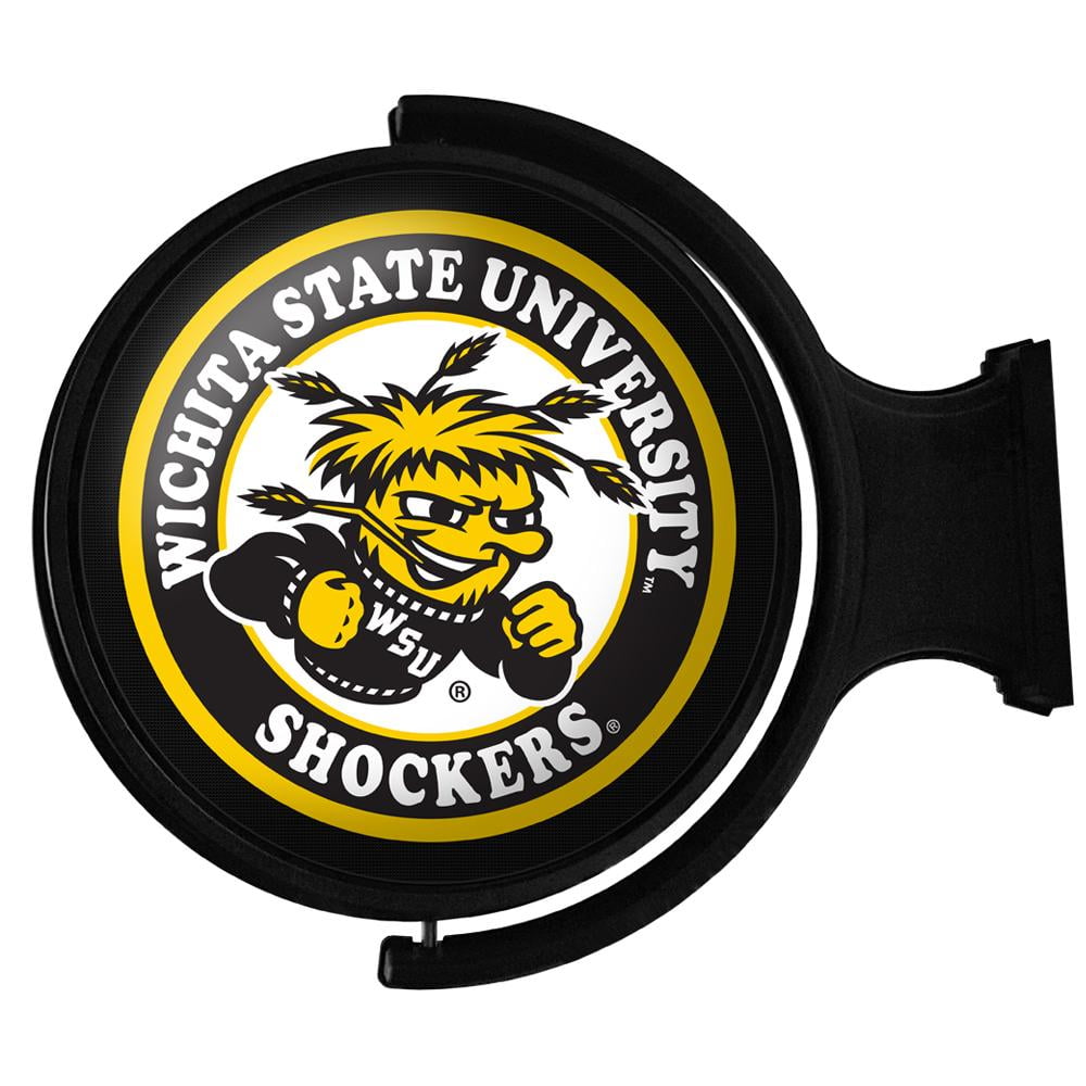 Wichita State Shockers 23'' x 21'' Team Mascot Illuminated Rotating ...