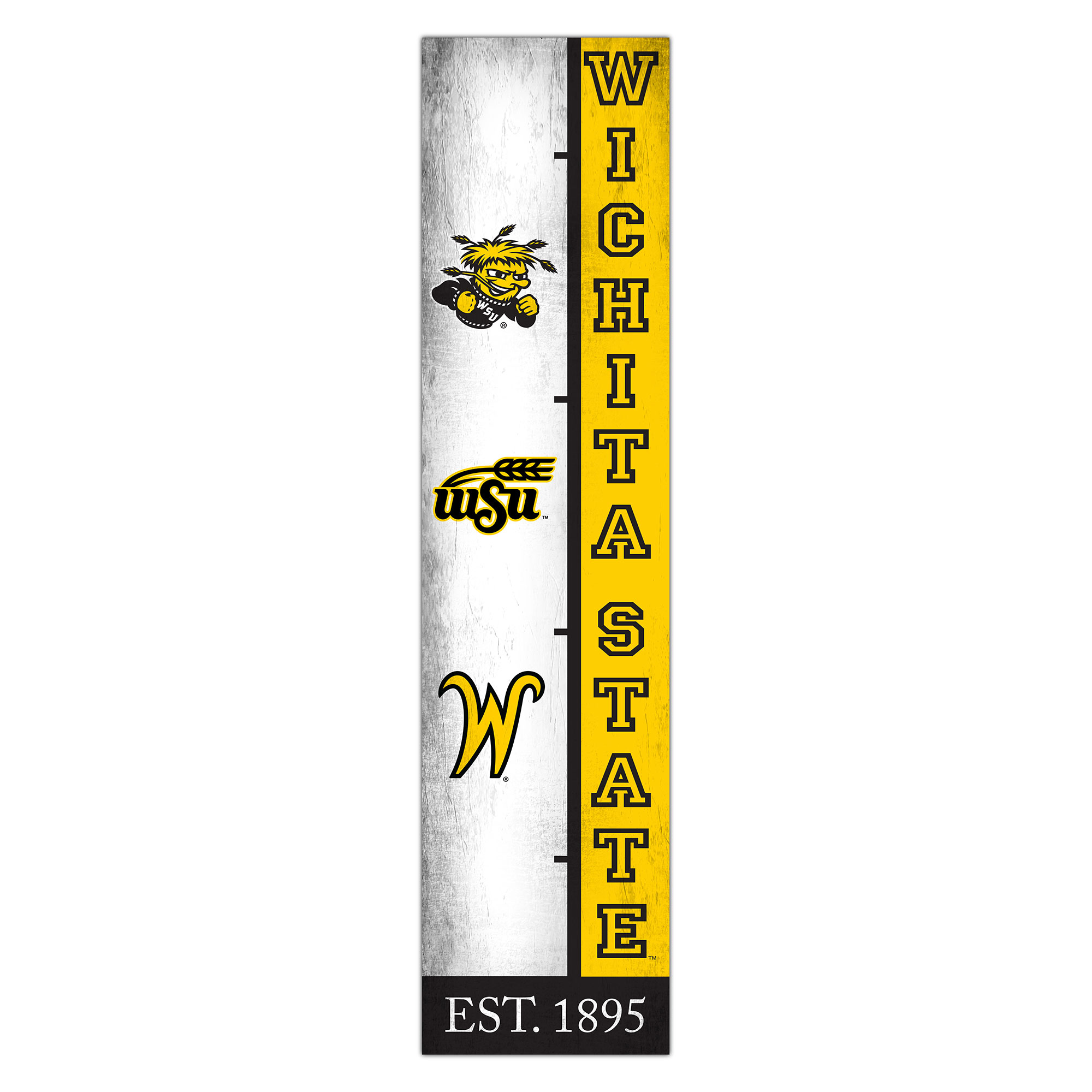 Wichita State Shockers 6" x 24" Progression Wood Sign - Walmart.com