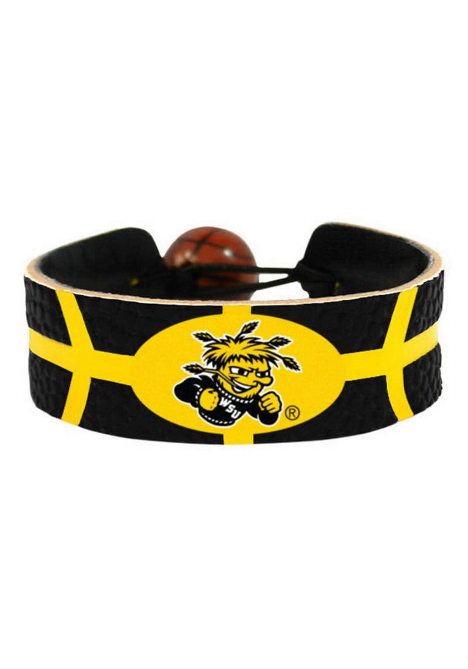 Wichita State Shockers Bracelet Team Color Basketball CO - Walmart.com